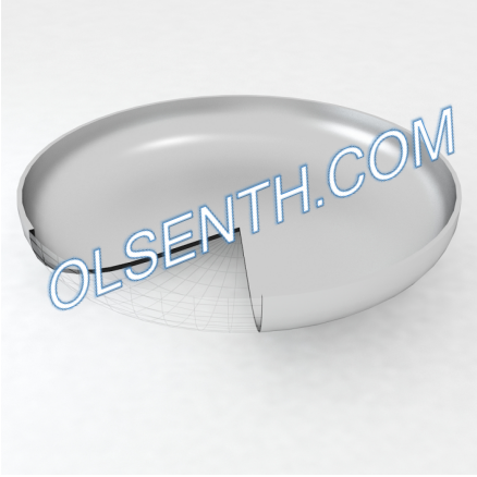 Flanged Only - Buy elliptical head, tank head, dished end Product on ...